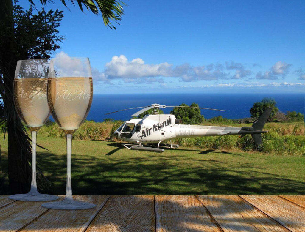Air Maui Helicopters - the only Doors Off tour on Maui